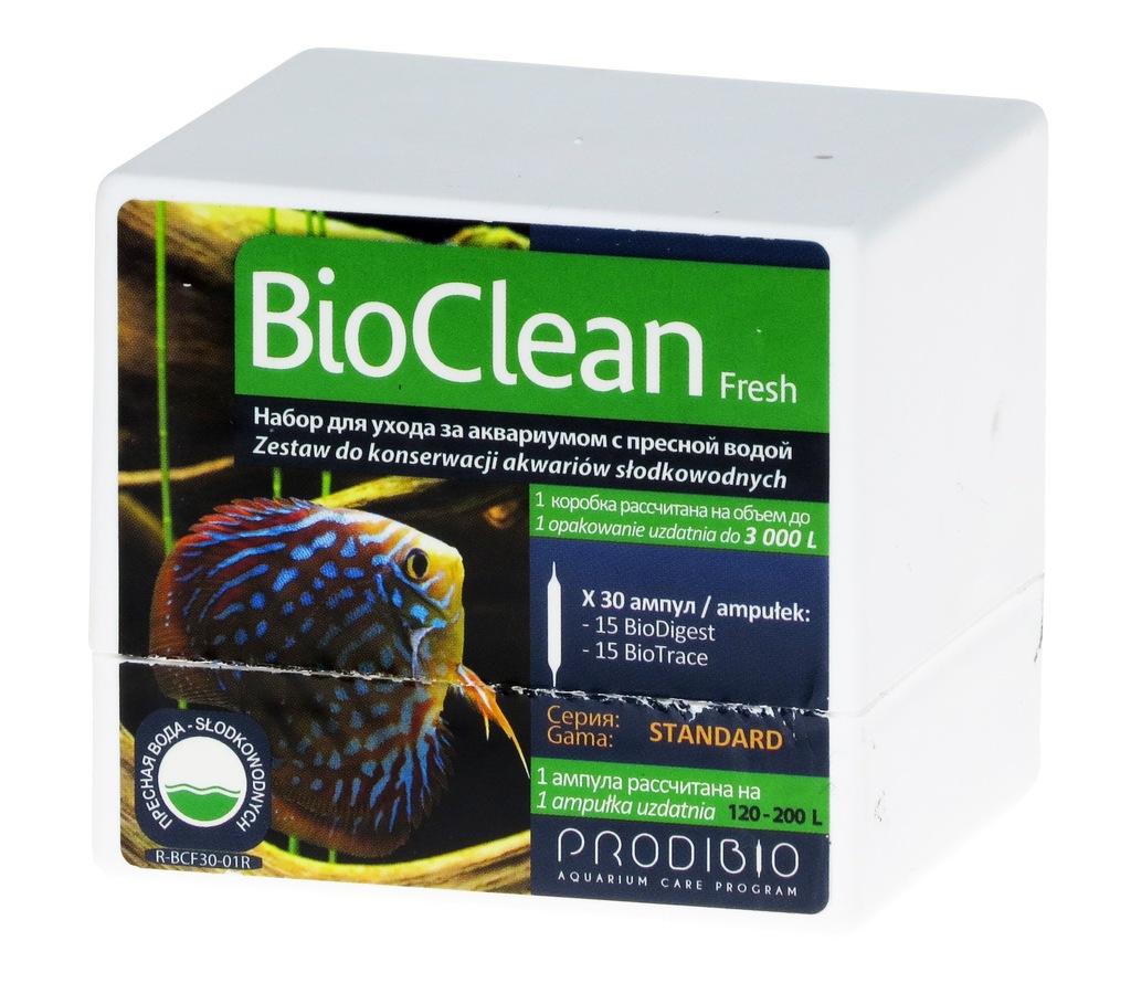 PRODIBIO BIOCLEAN FRESH 30amp BAKTERIE PIERWIASTKI - 6588072782 ...