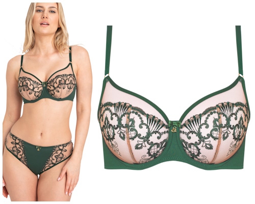 75H Samanta Perla A143 biustonosz soft malachitowy - 14695479770 - oficjalne archiwum Allegro