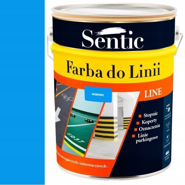 DRAGON SENTIC FARBA DO LINII DO BETONU 3 NIEBIESKA - 13156314744 ...