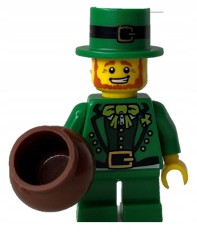 LEGO MINIFIGURES 8827 seria 6 Leprechaun skrzat - 14797791784 ...