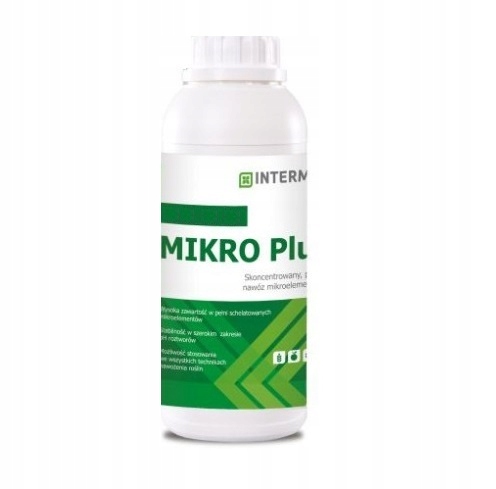 MIKRO PLUS mikroelementy nawóz płynny INTERMAG 1L - 9300376351 - oficjalne archiwum Allegro