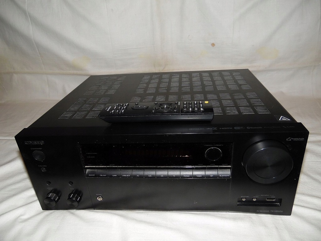 Amplituner ONKYO TX-NR656 Dolby Atmos 7.2 WiFi BT Spotify NetRadio DSD HDMI - 15390367202 ...