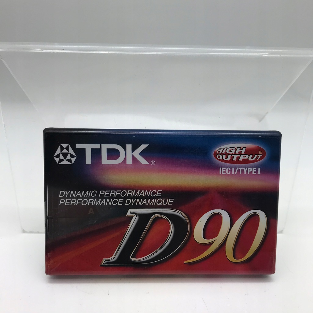 Kaseta - Kaseta magnetofonowa TDK D90 I - 12572204083 - oficjalne archiwum Allegro