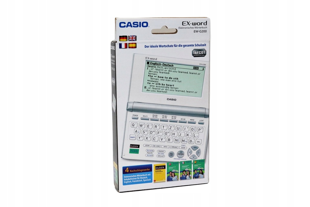 TRANSLATOR EX-WORD CASIO EW-G200 - 10523269843 - oficjalne archiwum Allegro