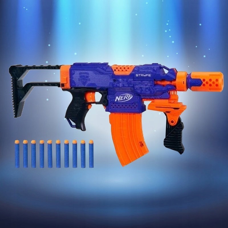 Hasbro Karabin Nerf Elite Blaster Stryfe CQ-10 - 11509636195 ... Hasbro Karabin Nerf Elite Blaster Stryfe CQ-10 - 11509636195 ...