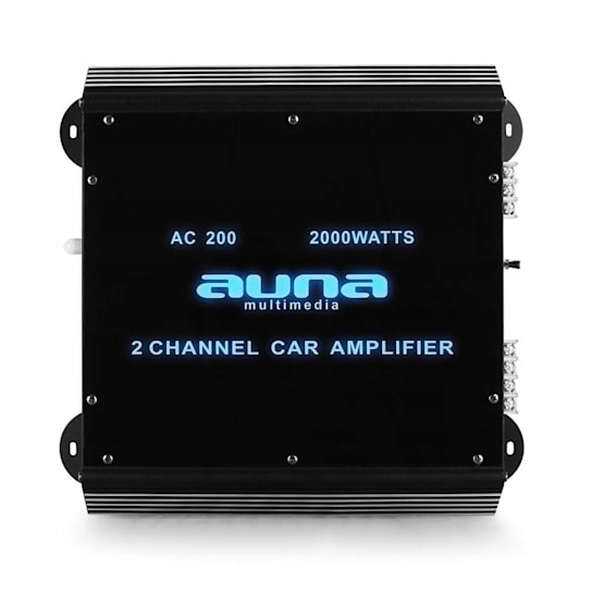 Wzmacniacz samochodowy 2-kanałowy 2000W - 11015595025 - oficjalne archiwum Allegro