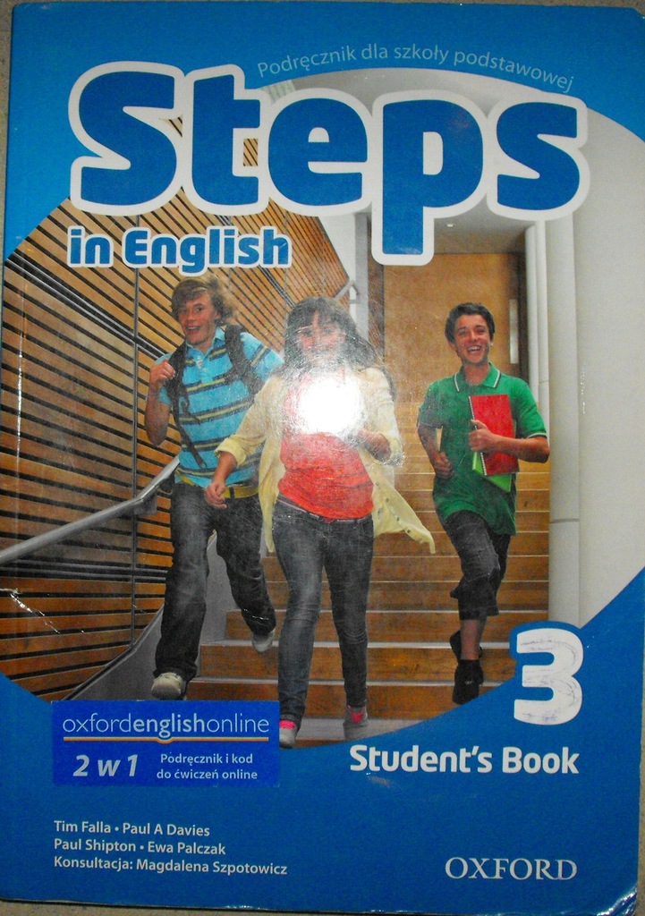 Steps in English 3 Student's Book - 11976243367 - oficjalne archiwum Allegro