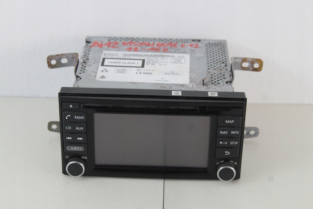 RADIO ORYGINALNE NISSAN NOTE E12 12-16R - 13025093953 - oficjalne archiwum Allegro