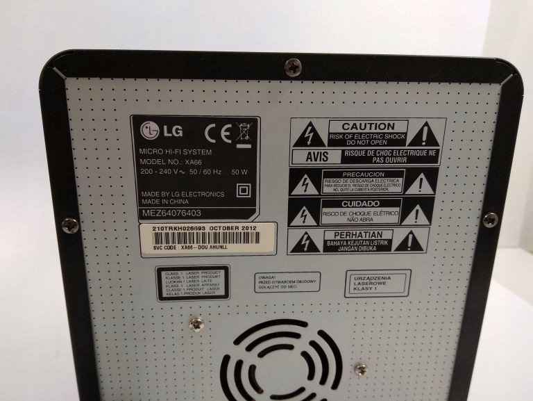 MINI WIEŻA LG XA66 + PILOT - 8691454583 - oficjalne archiwum Allegro