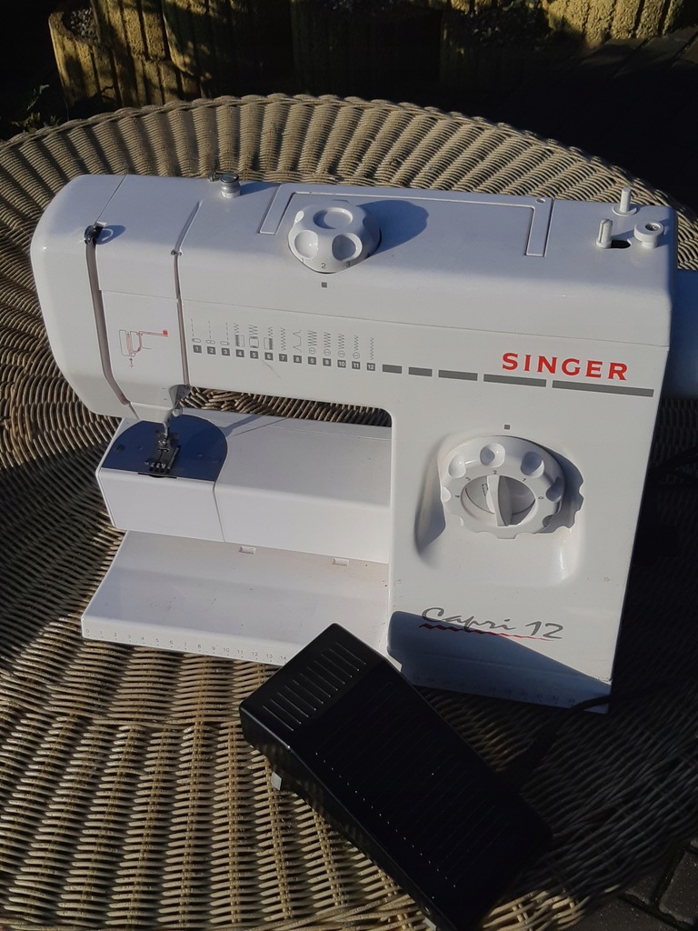 MASZYNA DO SZYCIA SINGER CAPRI 12 - 13241408573 - oficjalne archiwum ...