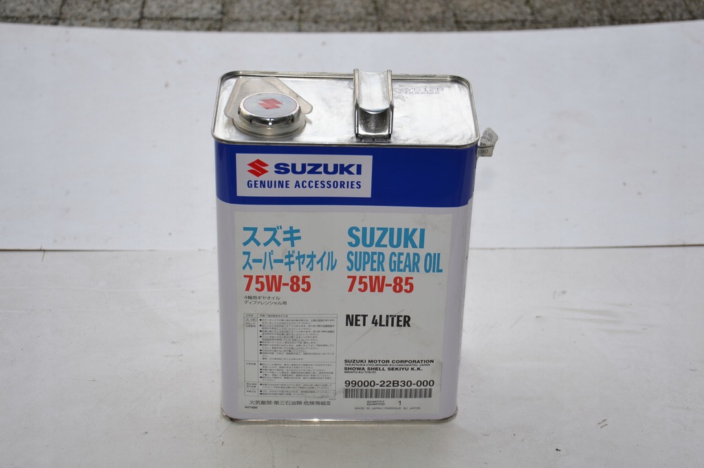 Suzuki 99000-22B30 olej przekładniowy 75W-85 4L - 12574816607 ...