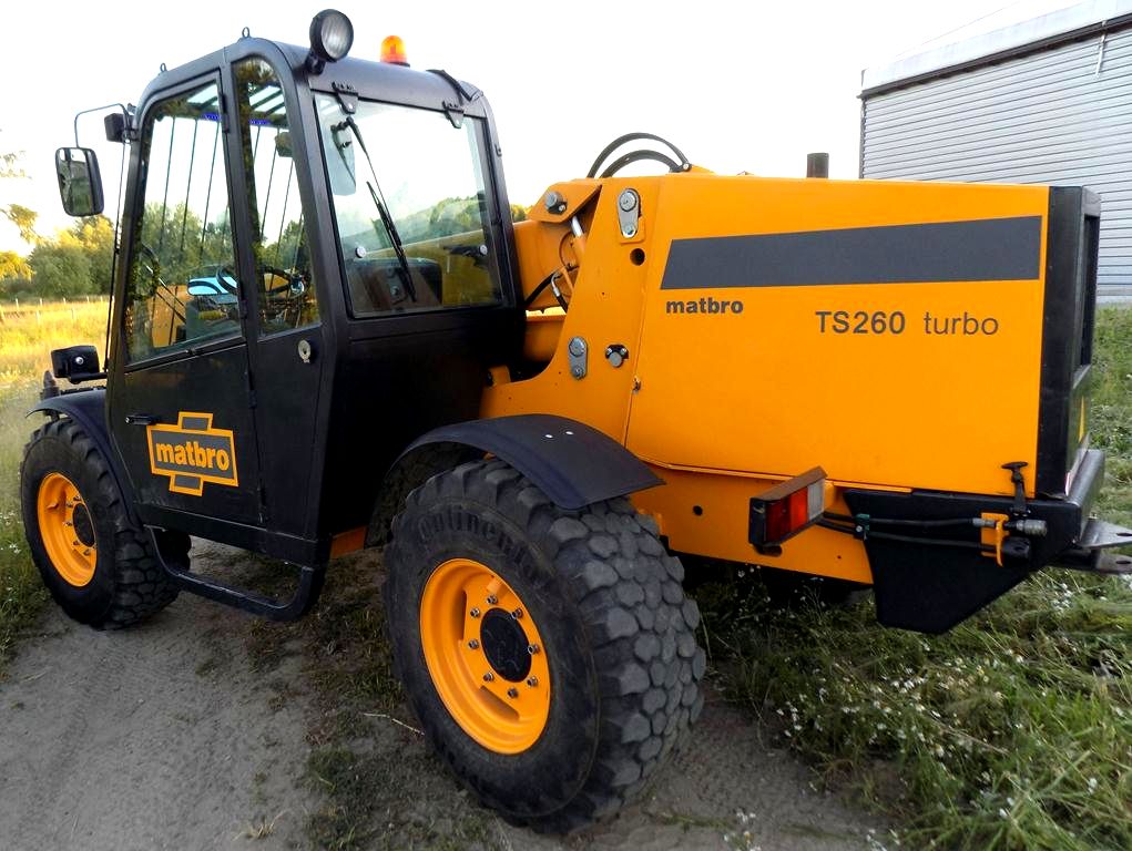 Ładowarka teleskopowa Matbro TS 260 super stan - 8224272583 - oficjalne ...