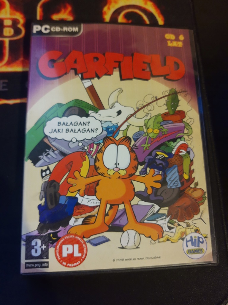 Garfield, Kot Garfield PC - 11906993271 - oficjalne archiwum Allegro