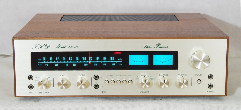 NAD 160a, Nad Model 160a, super amplituner vintage - 10164697224 ...