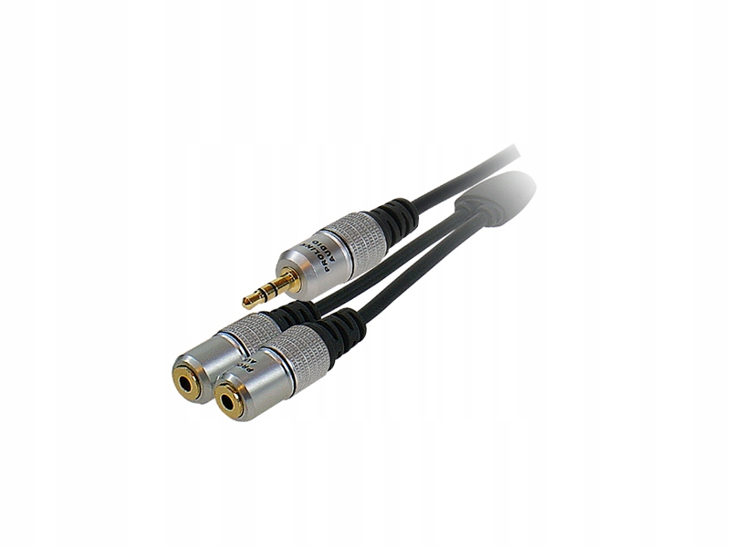 Prolink TCV 2455 - rozgałęziacz jack 3,5mm 0,2m - 10122142962 - oficjalne archiwum Allegro