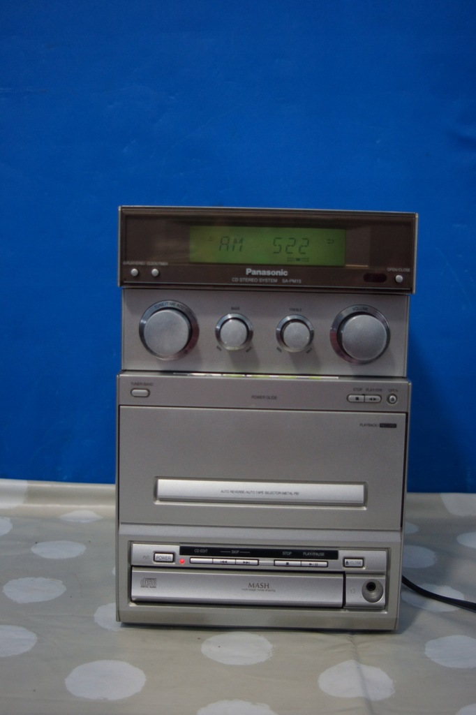 WIEŻA PANASONIC SA-PM15 OKAZJA - 11803946084 - oficjalne archiwum Allegro