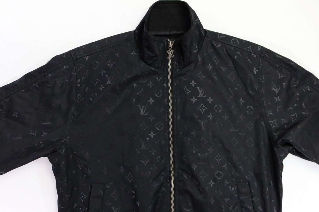 LV ! KURTKA LOUIS VUITTON BLACK MONOGRAM HIT ! LV - 7824552229 ...