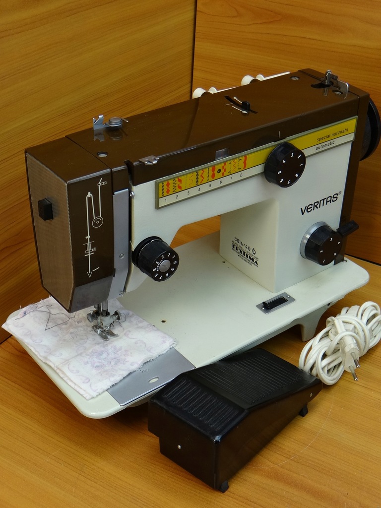Stara maszyna do szycia Textima Veritas 8014/40 - 11686187638 ...