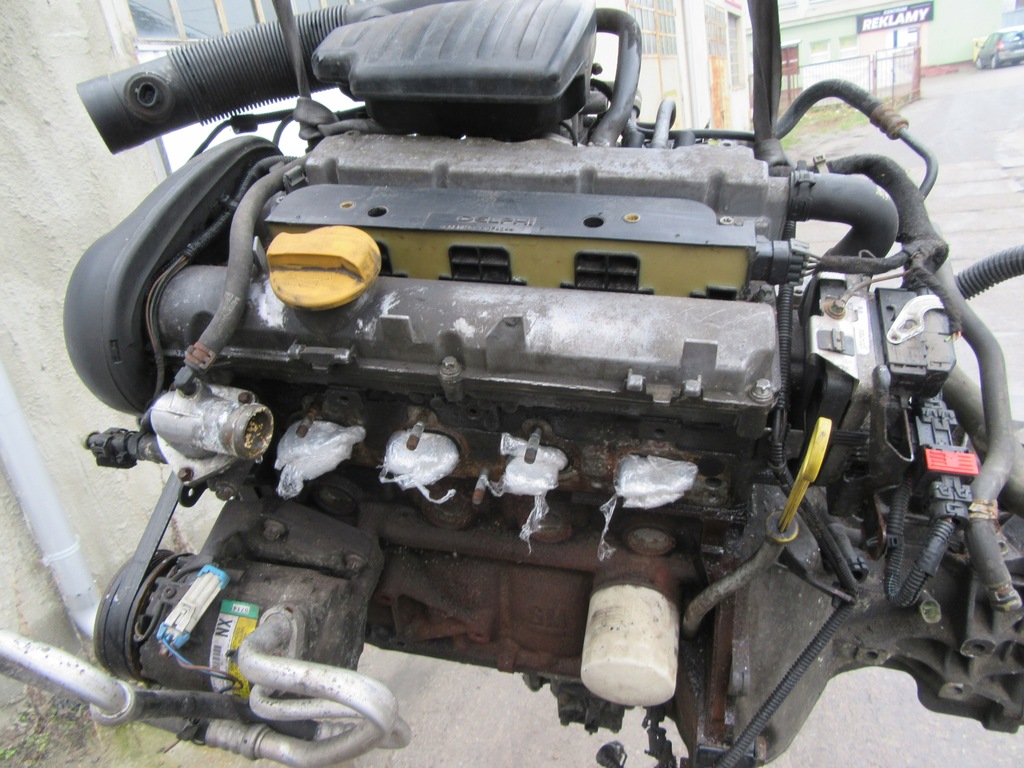 Opel Astra G Zafira Meriva A 1.6 16V Z16XE silnik - 12951418912 ...
