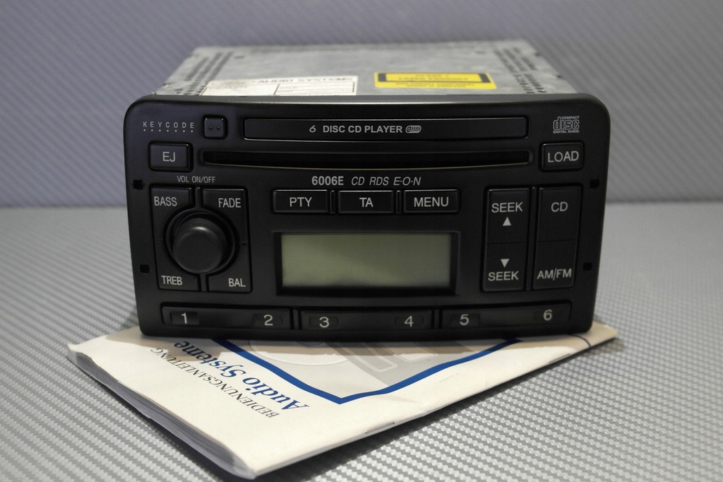 Radio 6006 CD Ford Transit Focus Mondeo FIESTA KOD - 12135300305 ...