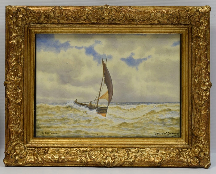 J. Maurice HOSKING (XIX-XX) ARTPRICE Pejzaż morski - 11599284410 ...