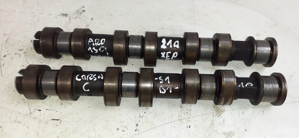 OPEL CORSA C 1.0 12V Z10XEP WAŁKI ROZRZĄDU WAŁEK - 14399654947 ...