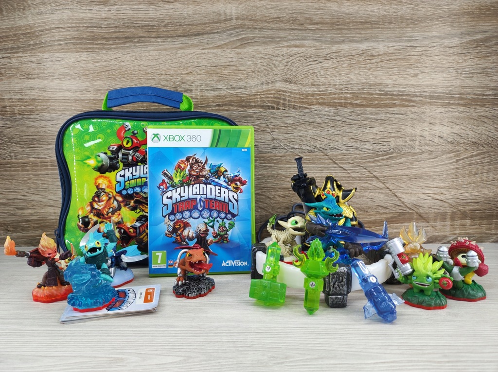 Skylanders Trap Team Booster Pack z figurkami Xbox 360 - 15016631893 ...