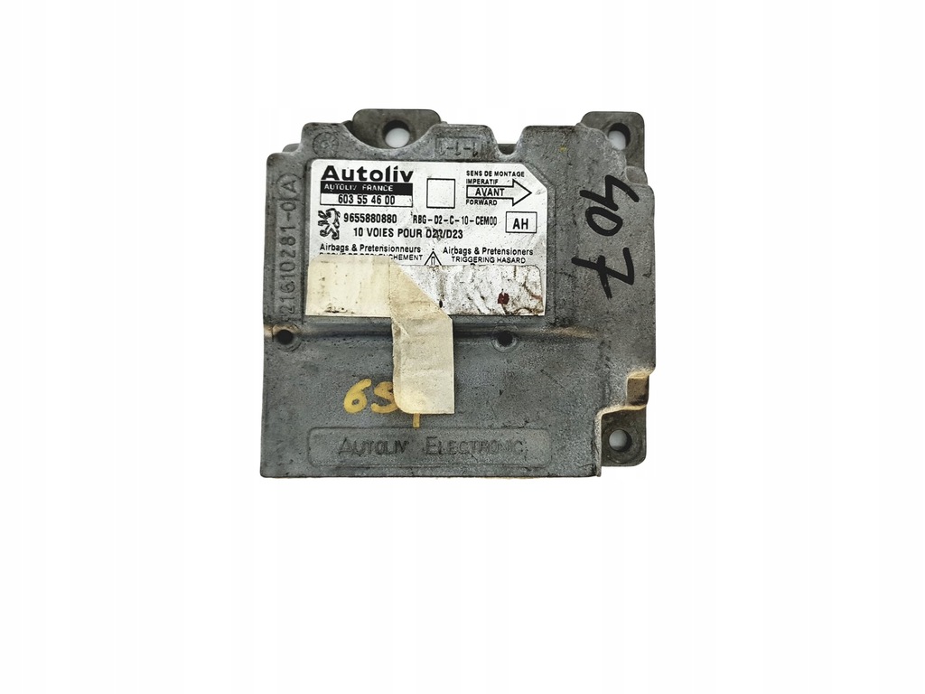 Sterownik Moduł 9655880880 603554600 PSA Autoliv - 9314542409 ...