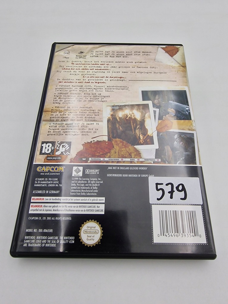 Купить Nintendo GameCube Resident Evil 4: отзывы, фото и характеристики ...