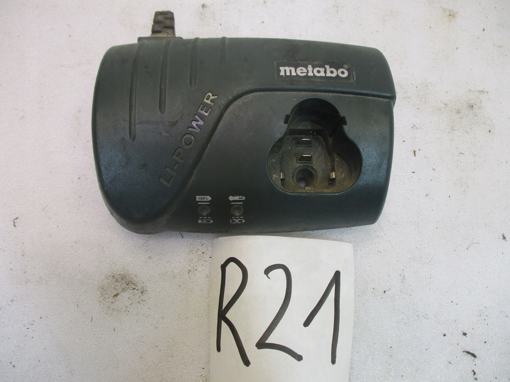 ŁADOWARKA DO BATERII AKUMULATORÓW METABO LI-POWER - 12193479551 ...