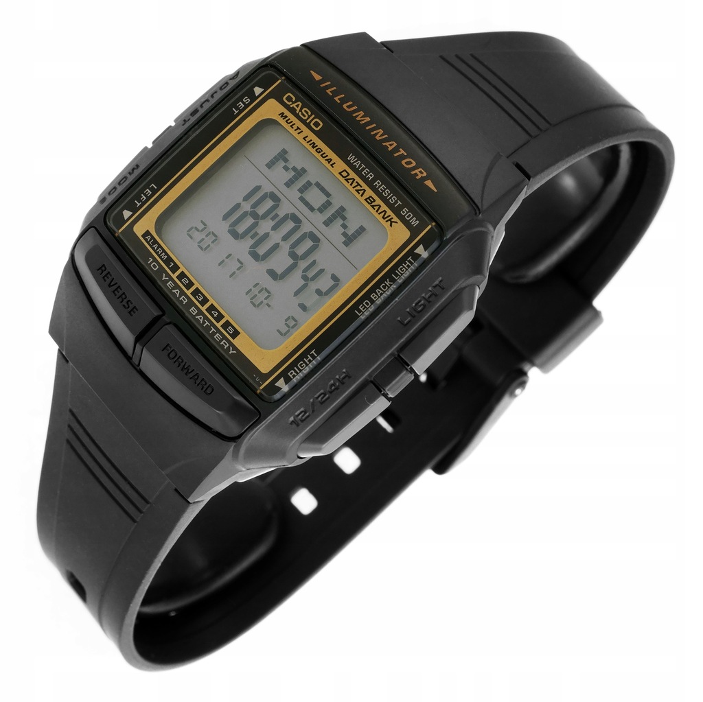 ZEGAREK CASIO DB-36 Data Bank PREZENT RETRO - 12085960636 - oficjalne ...