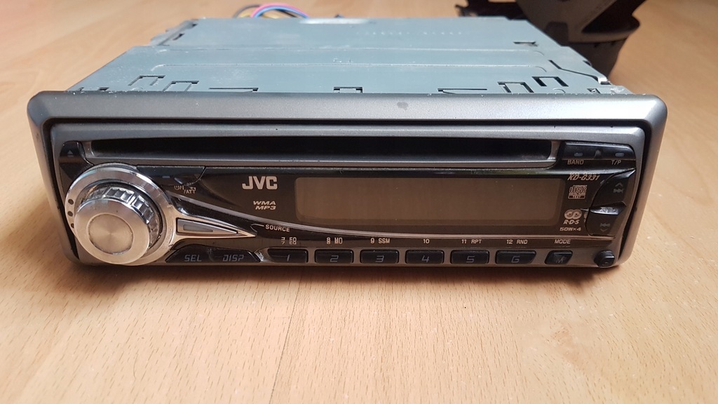 RADIO SAMOCHODOWE JVC KD-G331 + KOSTKA ISO - 8238886528 - oficjalne archiwum Allegro