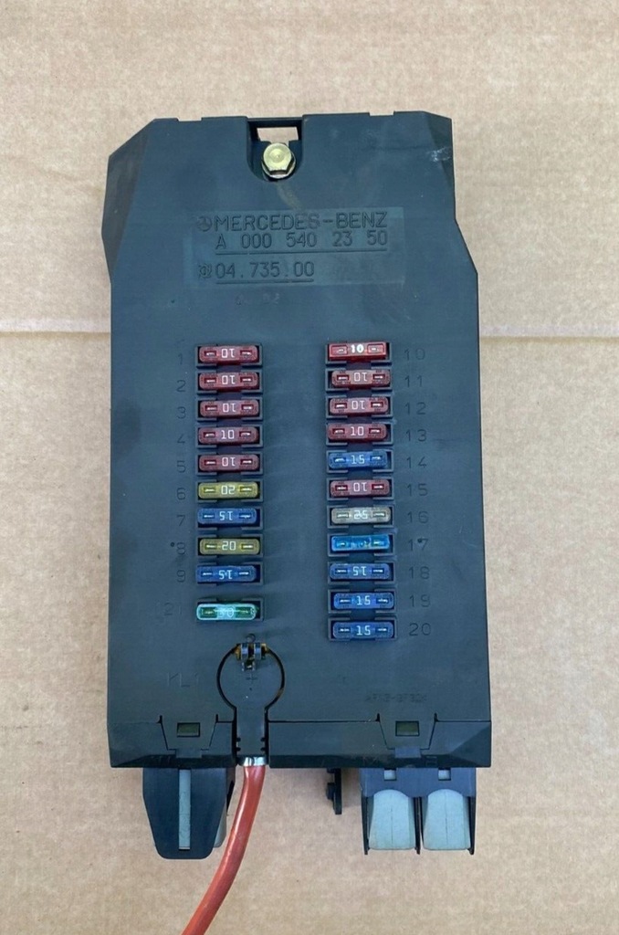 SKRZYNKA BEZPIECZNIKÓW SPRINTER 901 0005402350 - 13618896548 - oficjalne archiwum Allegro