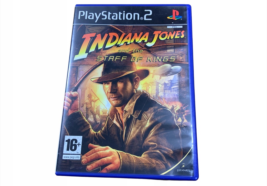 INDIANA JONES AND STAFF OF KINGS premierowa PS2 - 11061493478 ...