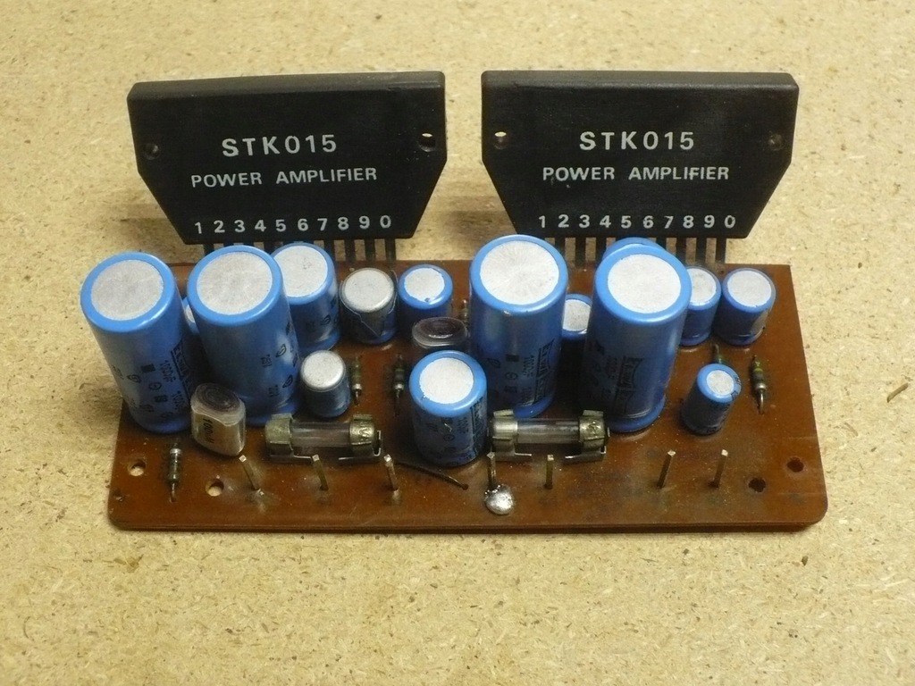 AMPLITUNER ELIZABETH HI-FI UNITRA DIORA - PŁYTKA WZMACNIACZY MOCY STK ...