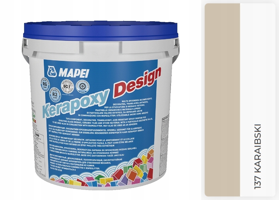 MAPEI Fuga Kerapoxy Design 137 KARAIBSKI 3kg - 13591268025 - oficjalne ...
