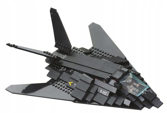 KLOCKI WOJSKO BOMBOWIEC F-117 NIGHTHAWK /LEGO COBI - 9220947053 ...