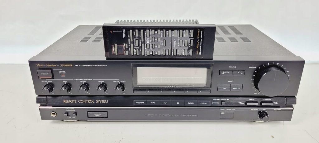 Fisher rs 910 2x60w 8ohm pilot wzmacniacz - 13728192671 - oficjalne ...