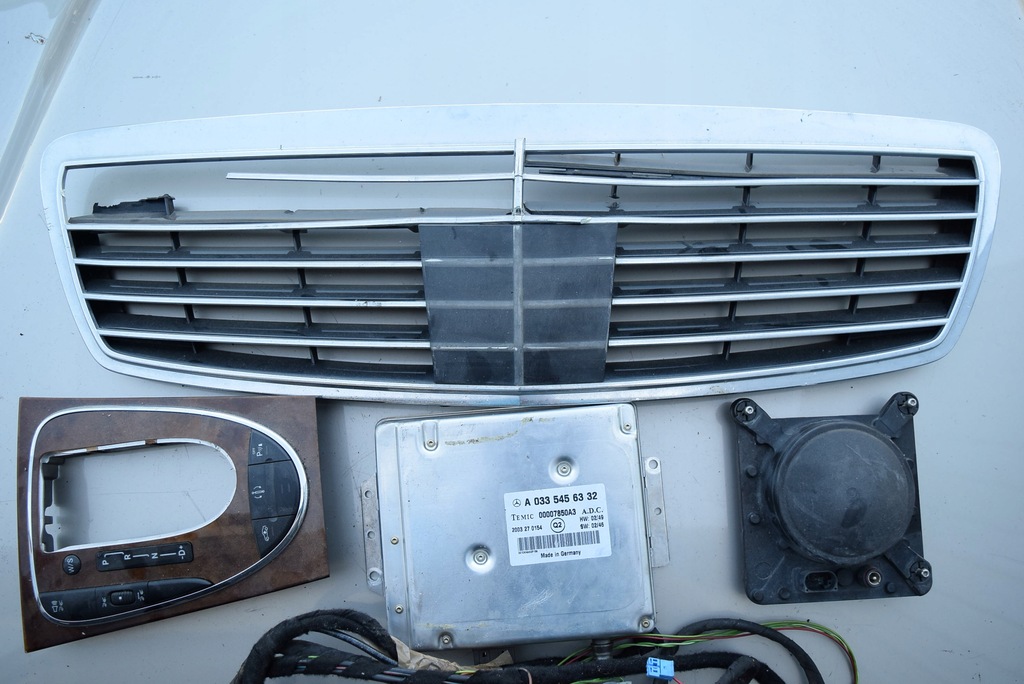 MERCEDES W211 DISTRONIC RADAR KOMPLET RETROFIT - 9730350894 - oficjalne ...