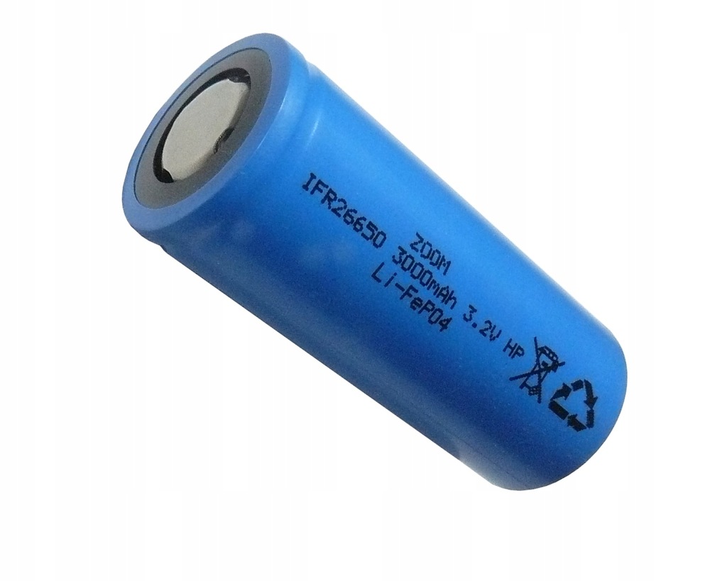 Akumulator 26650 3,2V 3000mAh 30A wysokoprądowy - 8316082511 ...