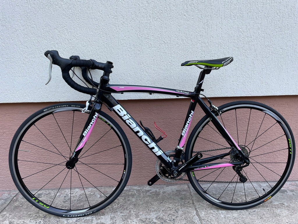 Rower szosowy Bianchi Via Nirone pink, Sora - 14327846755 - oficjalne ...