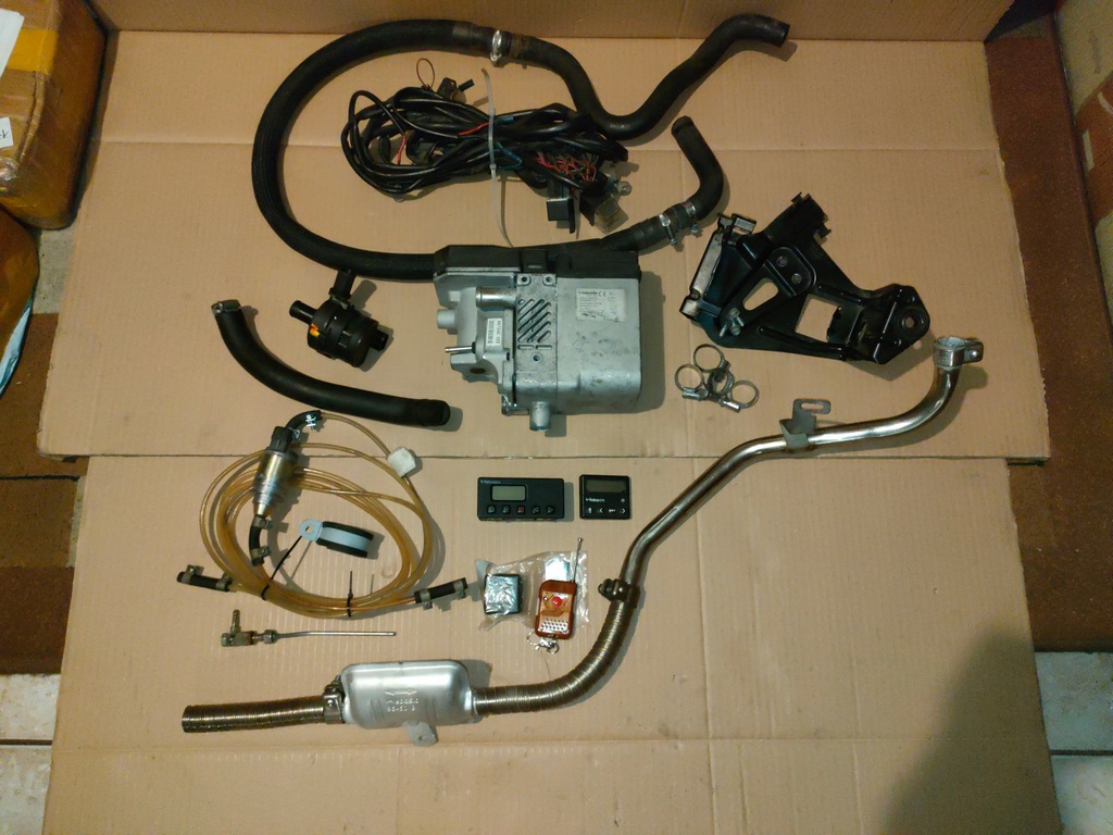 Webasto 4,2kW benzyna kpl. uniwersalne zegar pilot - 14290470481 - oficjalne archiwum Allegro