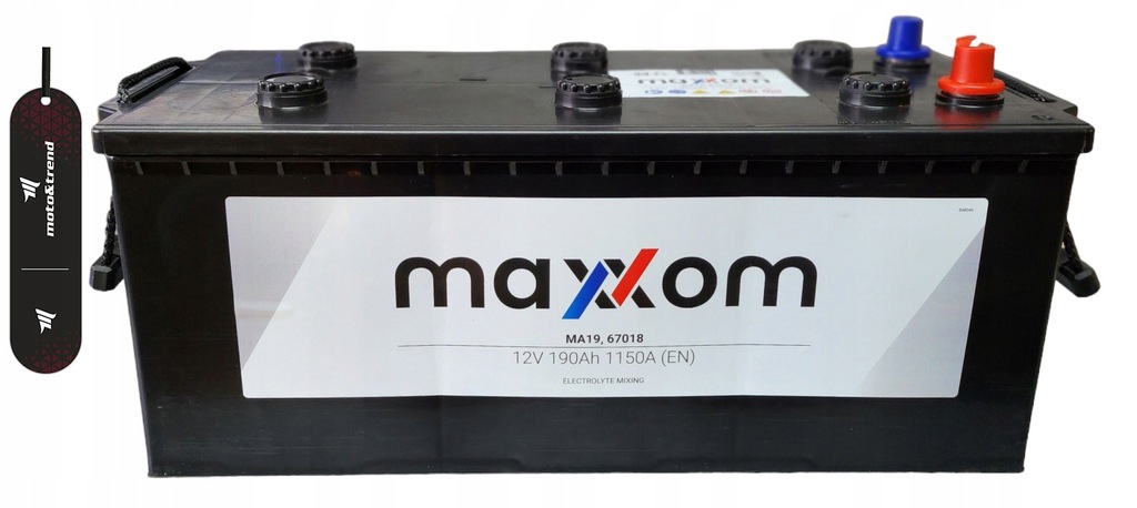 AKUMULATOR 12V 190AH 1150A MAXXOM MADE IN EUROPA - 13898727362 ...