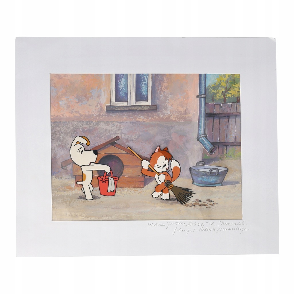 Reksio - Kadr z filmu pt. 'Reksio remontuje' #1 - 11650319154 ...