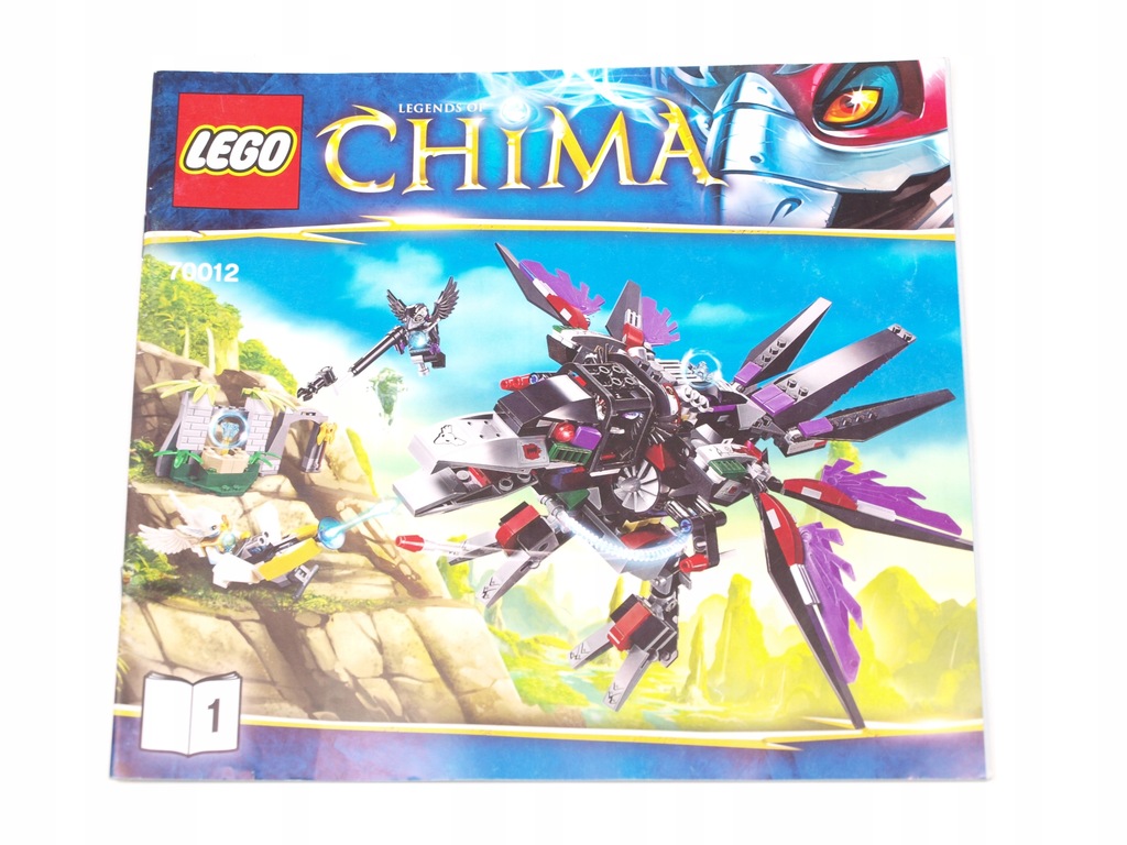 LEGO 70012 Instrukcja Chima Lucky Brick - 11707263040 - oficjalne ...