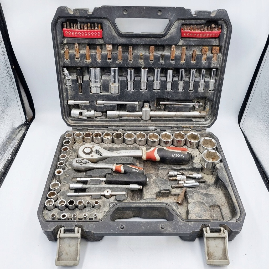 YATO YT-12685 zastaw narzędziowy klucz /walizka - 12993588534 ...