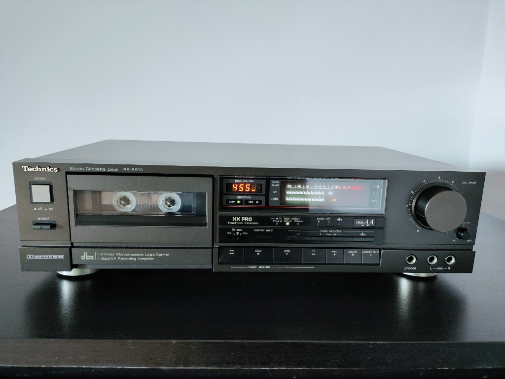 Magnetofon Kasetowy Technics RS-B605 - 16603427521 - oficjalne archiwum ...