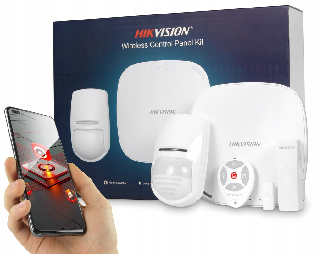Alarm Wifi Hikvision AX HUB PWA32-NKG GSM SMS Apka - 12731842680 ...