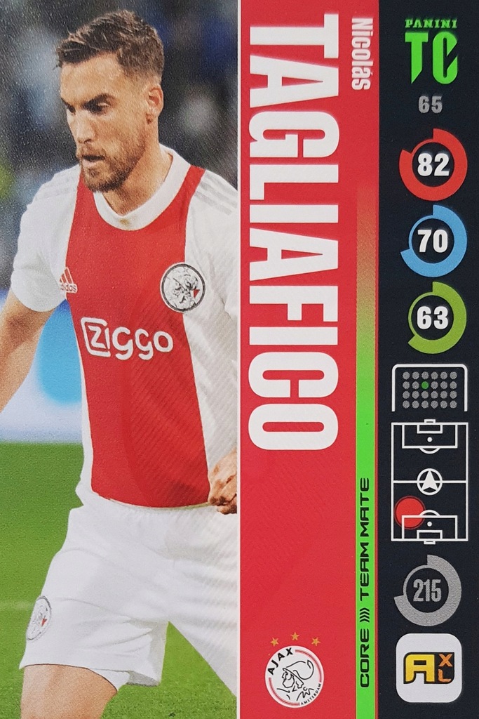 Panini Top Class Team Mates Tagliafico 65 - 11911689361 - oficjalne ...