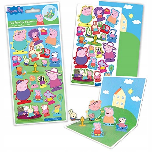 Paper Projects 01.70.27.002 Peppa Pig Pop-Up Stick - 12915005080 ...